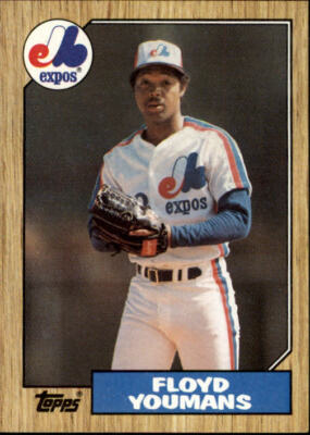 1987 Topps #105 Floyd Youmans - NM | eBay