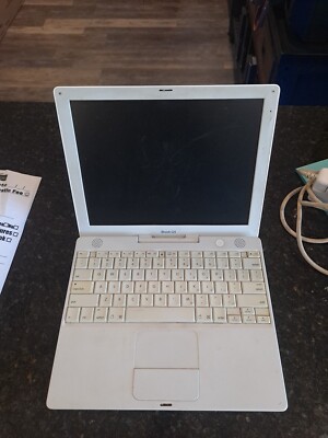 Apple ibook G4 A1133 14 Inch Laptop White 8433 Untested As Is | eBay