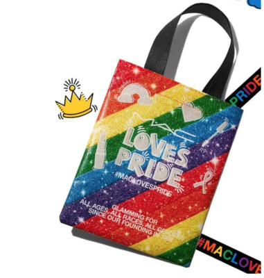 NEW!! 2019 MAC LOVES PRIDE Mini Rainbow Tote Bag | eBay