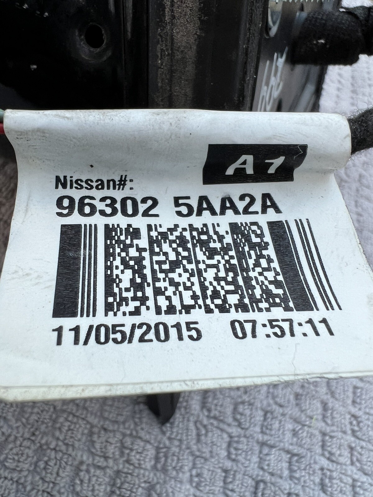 2015-2020 NISSAN MURANO LEFT DRIVER SIDE HEATED MIRROR P/N 96302-5AA2A ...