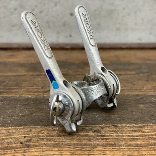 Vintage Shimano Deore Deer Head 1st Gen Shift Lever Set Down Tube 28.6 ...