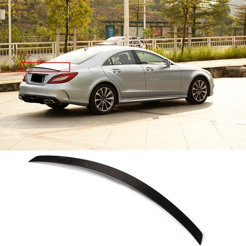 Carbon Fiber Rear Trunk Spoiler Wing For Mercedes Benz CLS W218 AMG 11 ...