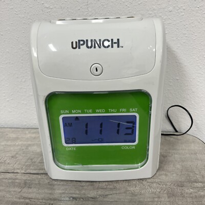 uPunch HN3000 Punchto Pay Time Clock Terminal with Power Adapter /NO ...