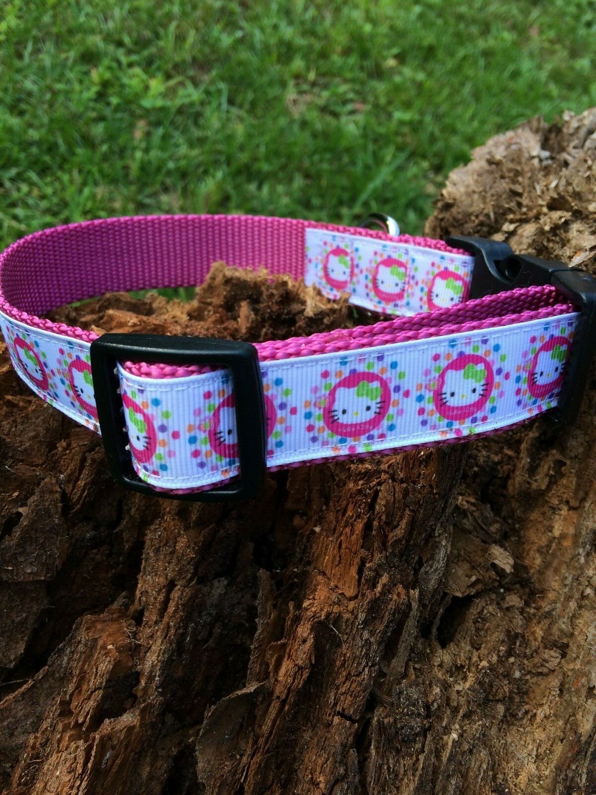 Hello KItty Dog Collar | eBay