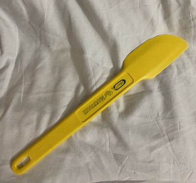 Vintage Kraft Real Mayonnaise Plastic Yellow Jar Scraper Spreader ...