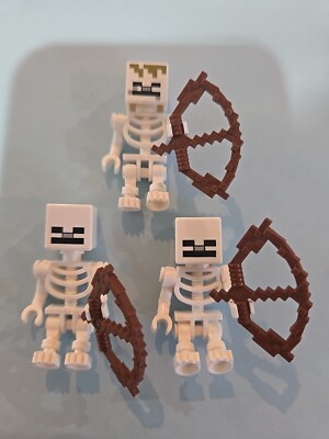 Lego Minecraft Dungeons Skeleton Set #21176 Jungle Abomination Set Of ...