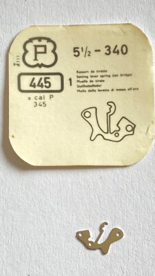 PESEUX 340 345 SETTING LEVER SPRING RESSORT TIRETTE 445 | eBay