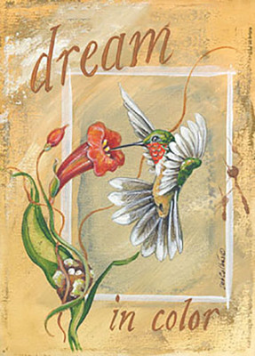 Art Print, Framed or Plaque by Deb Collins - Dream in Color - DEB114-R ...