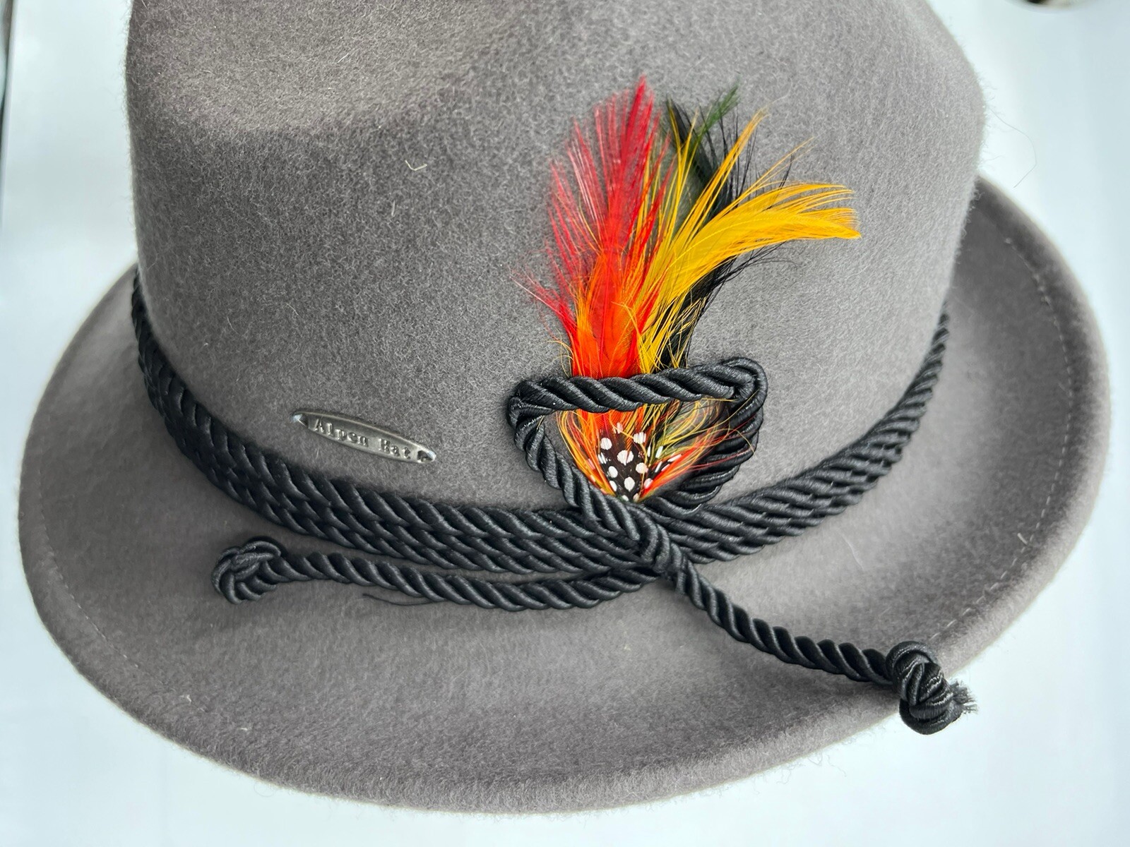 German Headwear Alpen Hat Fedora Bavarian Hat Small 100% Wool | eBay