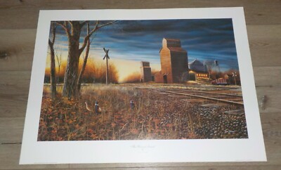 Artist Jim Hansel Signed Autographed Print The Harvest Season Limited ...