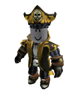 Roblox Toy Code Captain Rampage Gold Pirate Showdown Avatar Bundle Rare ...