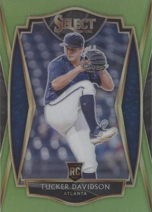 2021 Panini Select - Premier Tucker Davidson #160 Neon Green Prizm /99 ...