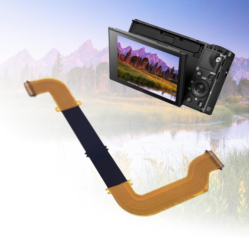 Replacement FPC Flexible Cable for Digital Camera LCD Screen Repair ...