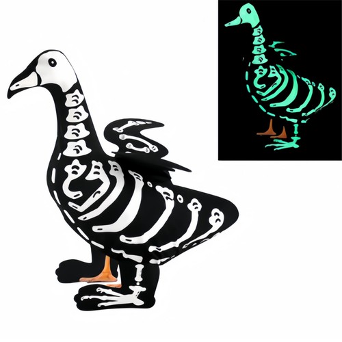 Halloween Porch Goose Outfits Skeleton Costume for 23'' 17" Cement ...