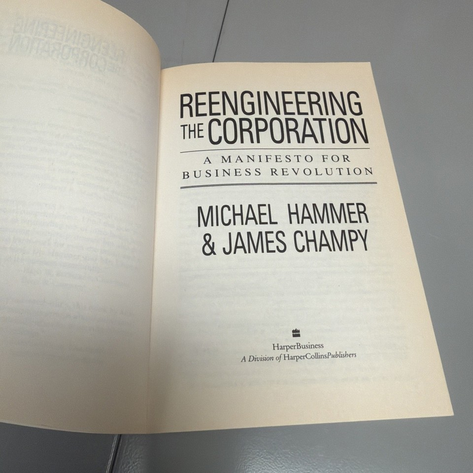 Reengineering The Corporation - Michael Hammer (Paperback, 1994) | eBay UK
