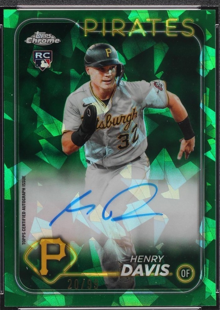 2024 Topps Chrome Update Series Sapphire Edition - Autographs Henry ...