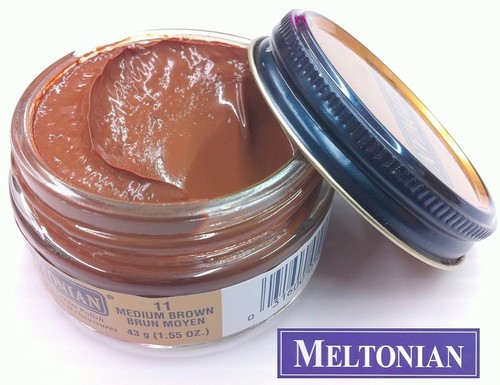 MEDIUM BROWN 11 Boot & Shoe CREAM POLISH Condition Leather Exotic ...
