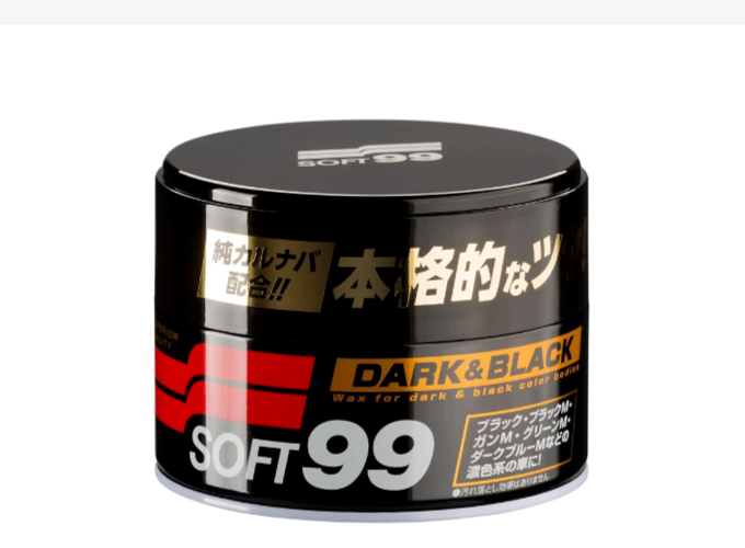SOFT99 Car Wax New Solid Dark & Black 300g Genuine Superior 00010 - USA Seller | eBay
