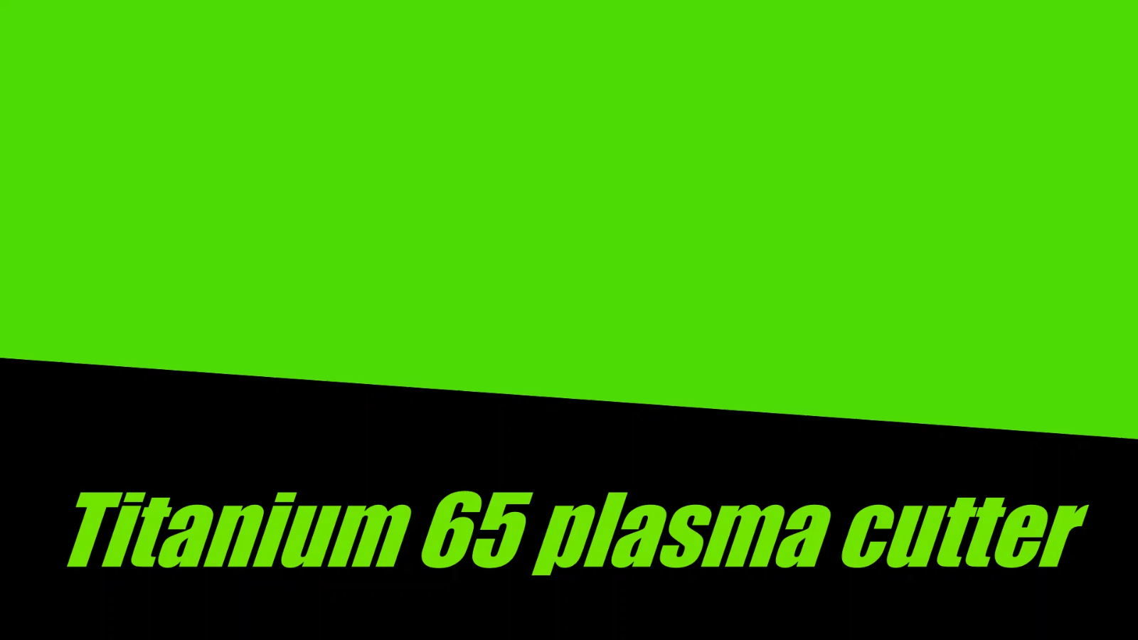 13 PC kit Harbor Freight Titanium Plasma 65 TI-PC65 Plasma cutter 59164 ...