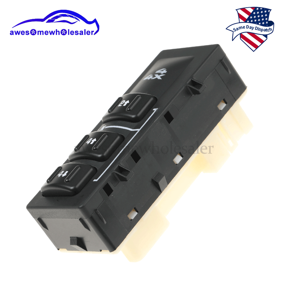4WD 4X4 Drive Selector Switch 19259312 For GMC Sierra 2500HD Silverado ...