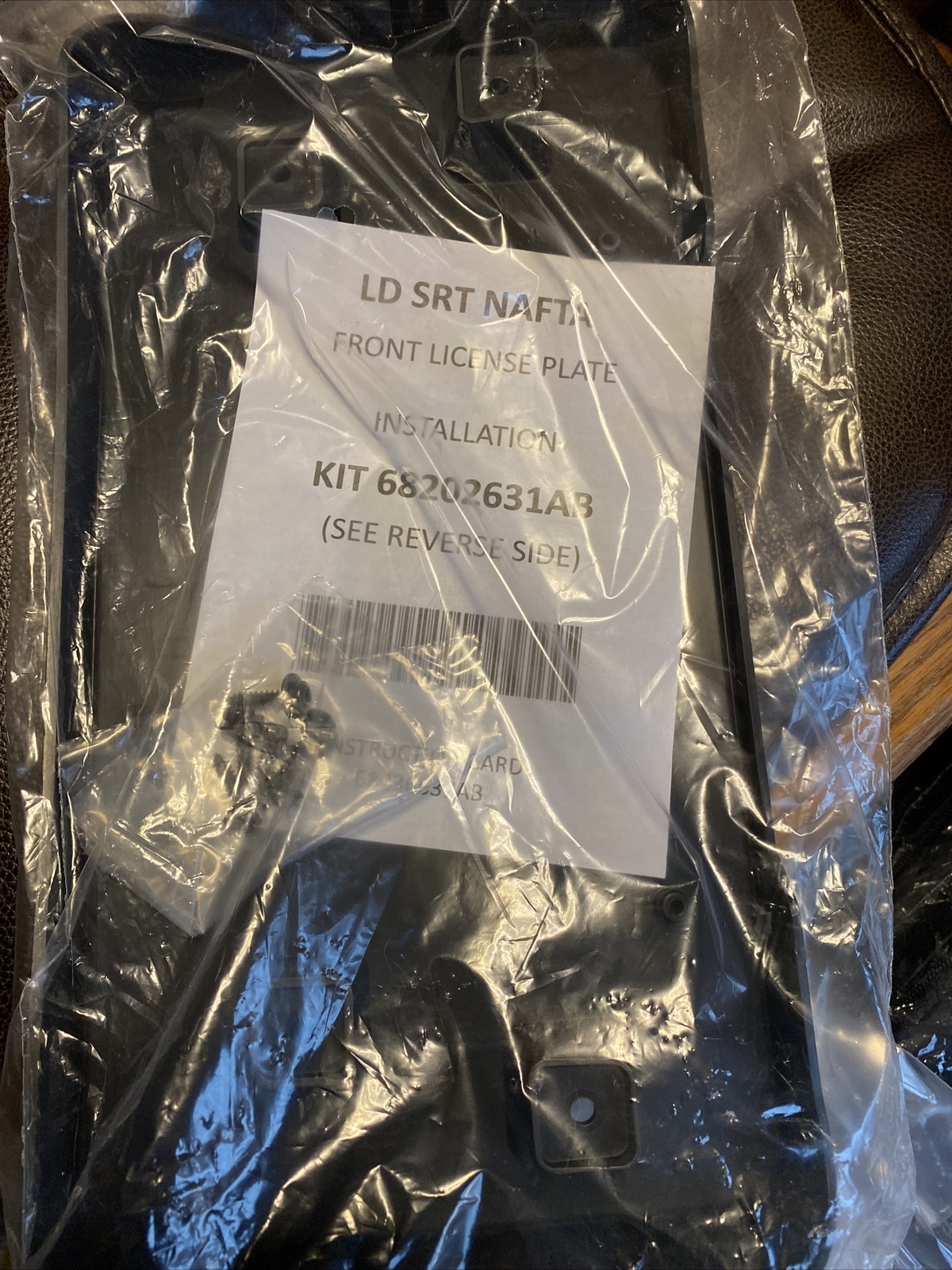 15-22 CHARGER SRT HELLCAT LICENSE PLATE KIT OEM NEW MOPAR 68202631AB ...