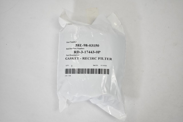 Komatsu Recirc Filter Gasket Replacement HVAC 58E-98-03150 RD-3-17443-0P for sale online | eBay