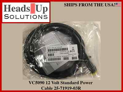 Perfect Motorola Symbol VC5090 12 Volt Standard Power Cable 25-71919 ...