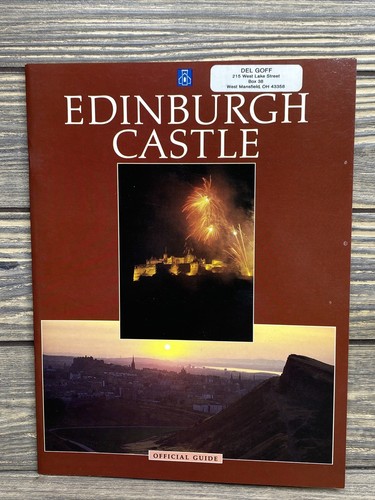 Vintage Souvenir Travel Brochure Edinburgh Castle 1986 | eBay