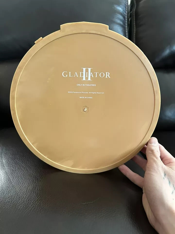 NEW Gladiator 2 Cinemark Popcorn Bucket, In Hand, Ready to Ship . | eBay