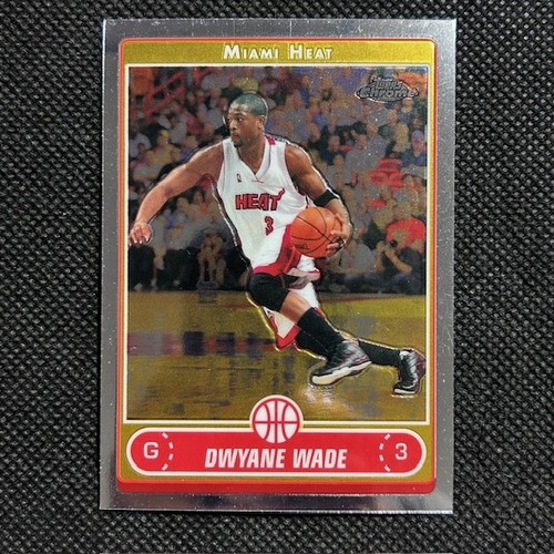 2006-07 Topps Chrome - #57 Dwyane Wade Miami Heat HOF | eBay UK