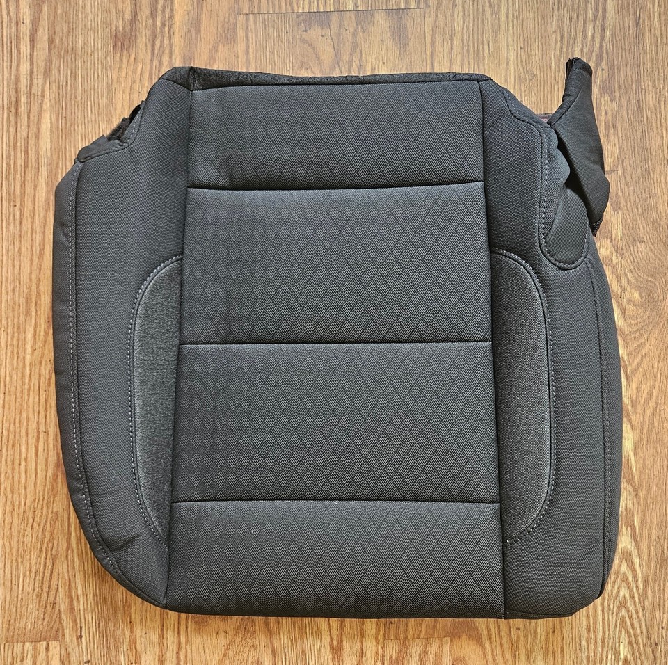 Chevy Silverado Crew Cab 2024-2025 Factory OEM GM Cloth Seat Covers Set ...