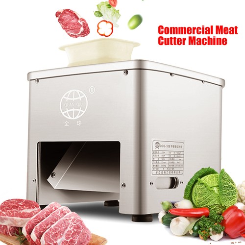 160KG Electric Meat Cutting Cutter Machine Slicer Dicer+3.5mm Blade ...