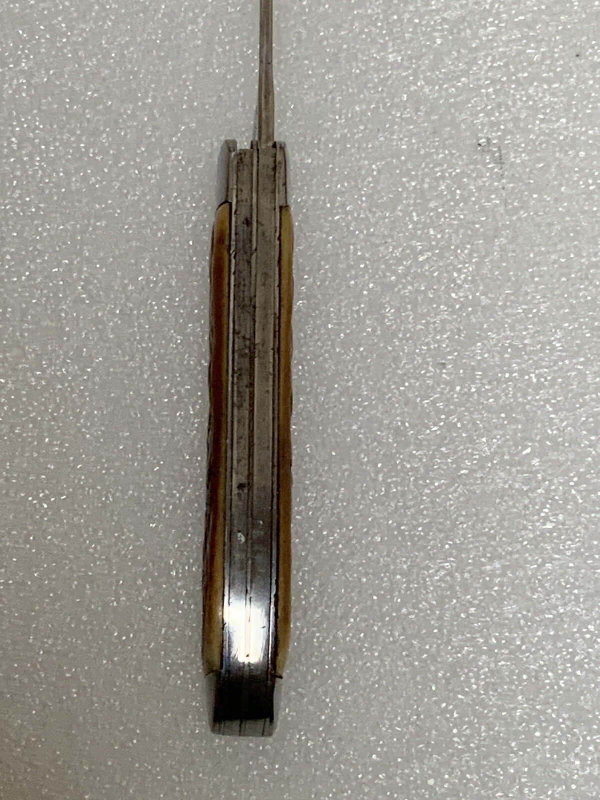 VINTAGE PAL BLADE USA BONE 2-BLADE TEAR DROP JACK KNIFE CUTLERY 1935-45 ...