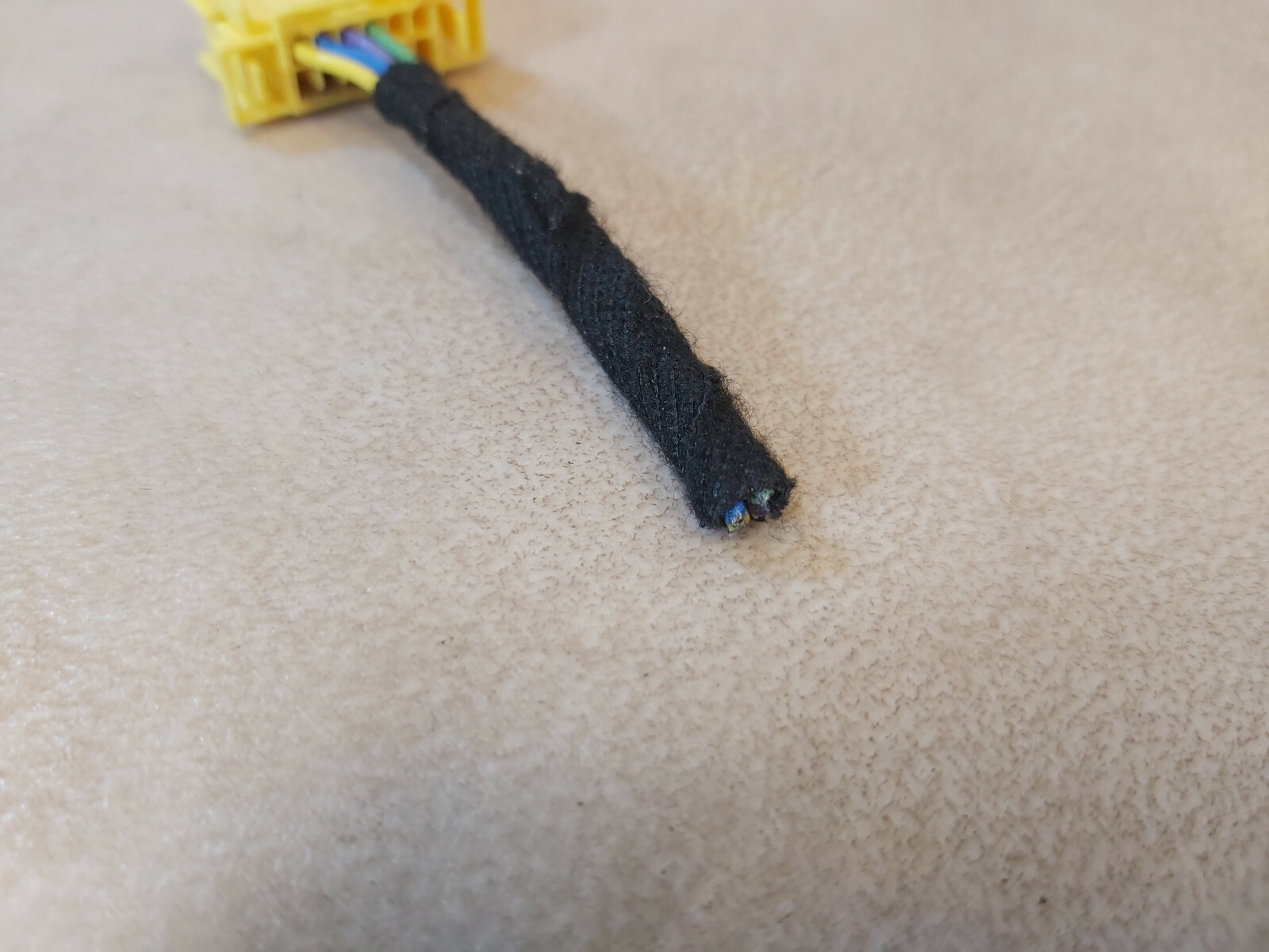 GENUINE Mercedes Benz AIR STEERING WHEEL WIRE PLUG CABLE 4PIN ...