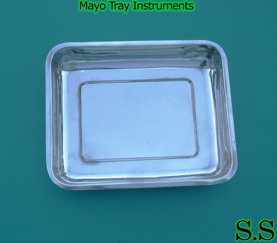 Mayo Tray 10.75" X 14.50" X 0.75" Surgical Instruments | eBay