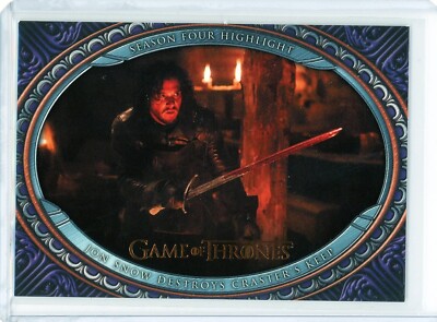 2022 Game of Thrones Series Vol. 2 Jon Snow Destroys Craster's Keep #33 ...