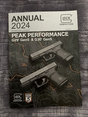 Glock 2024 Annual magazine/Catalog | eBay