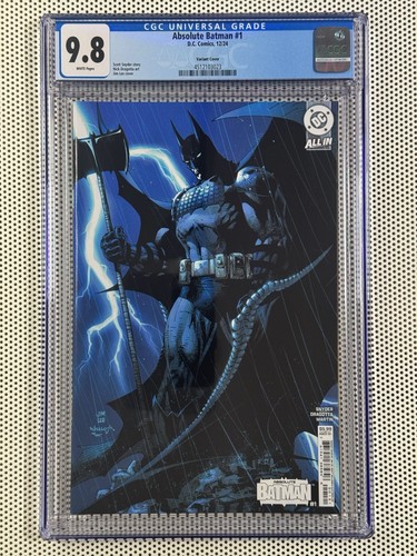 Absolute Batman #1 2024 DC Comics 1st Print Jim Lee Variant CGC 9.8 | eBay