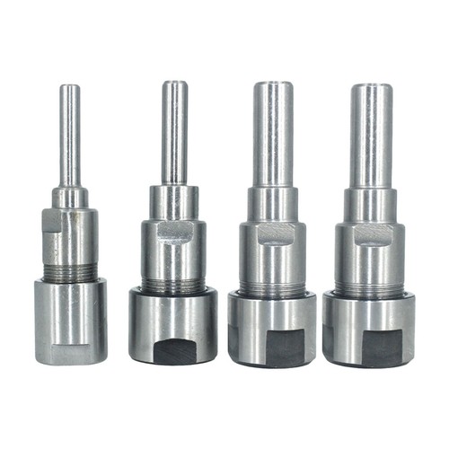 1/4inch 8mm 12mm 1/2inch Shank Router Collet Extension Router Bit ...