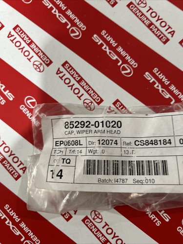 Genuine Toyota 4Runner Tacoma Supra & Others Wiper Arm Cap Nut Cover ...