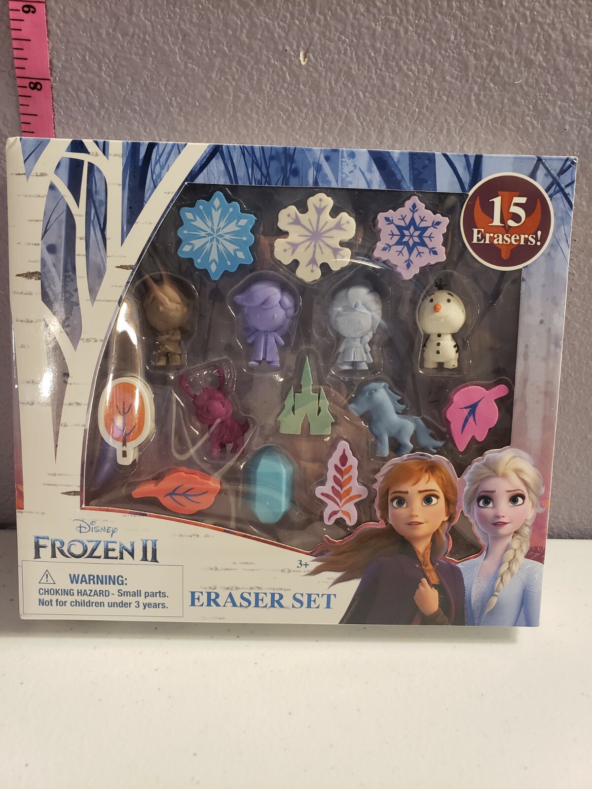 New Disney's Frozen 2 Eraser Set Of 15 Olaf Elsa Anna | eBay