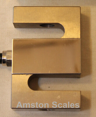 250 LB STAINLESS STEEL S-TYPE LOAD CELL HANGING CRANE SCALE TENSION ...