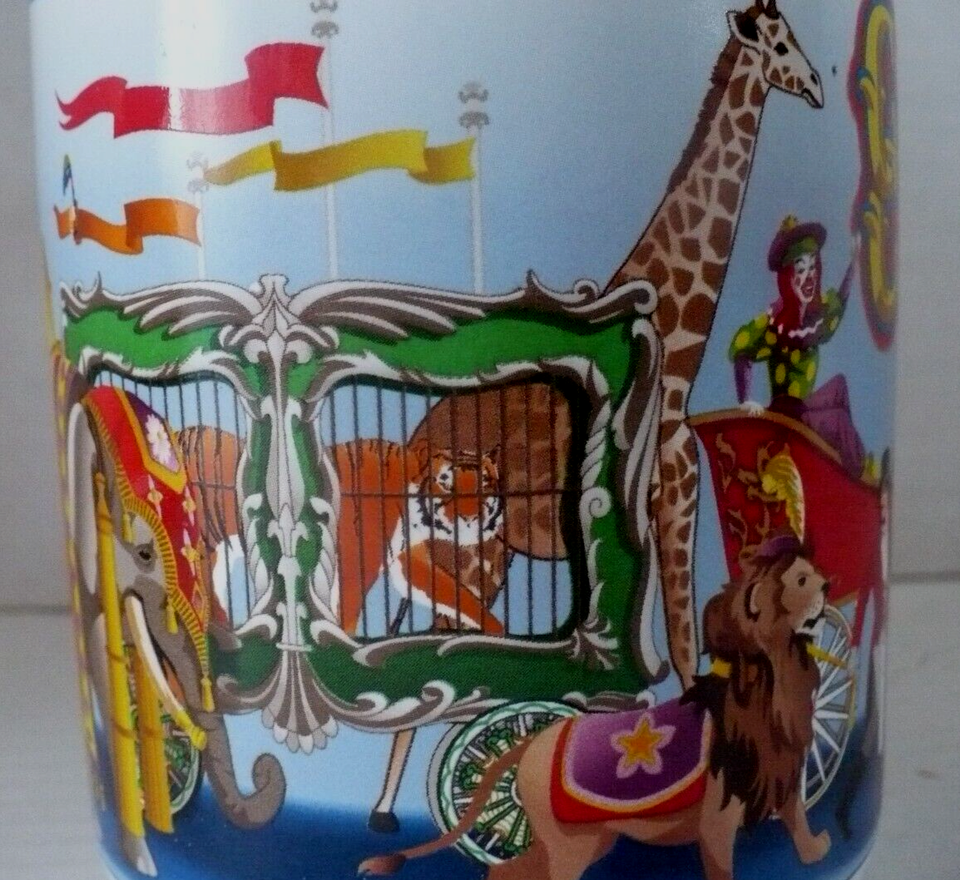Colorful "Circus Circus" Coffee Mug | eBay