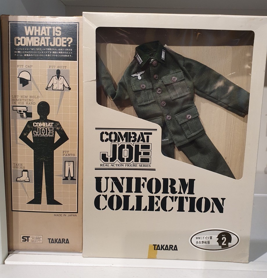 Gi Joe vintage 1964-84 Takara Combat Joe German Stormtrooper Full Set ...
