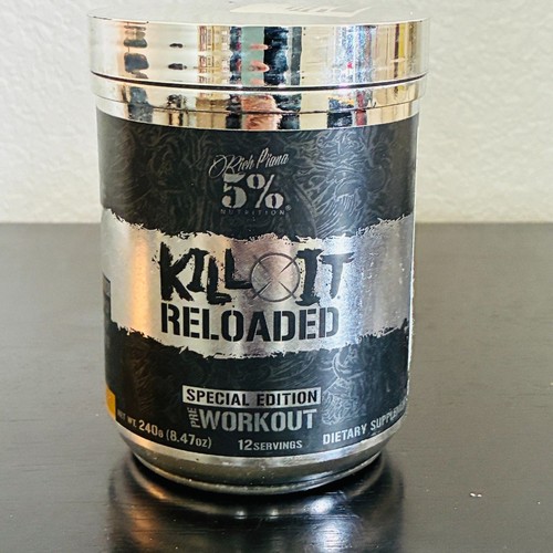 Rich Piana 5% Nutrition Kill It Reloaded Pre-Workout Special Edition 12 ...