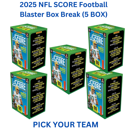 Houston Texans 2025 NFL SCORE Football Blaster Box (5X) Break #638 | eBay