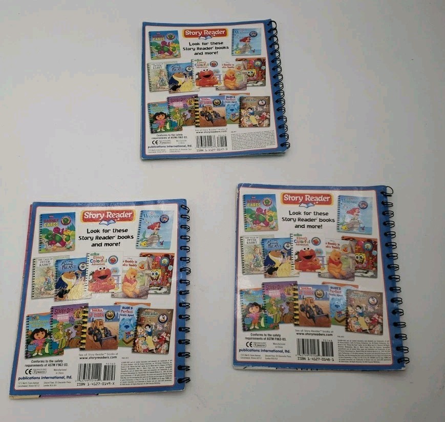 Story Reader Book Set Lot Of 3 SCOOBY-DOO VINTAGE Cartoon Network ...