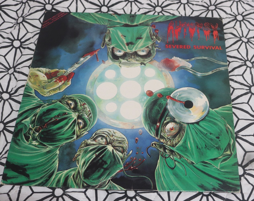 AUTOPSY Severed Survival LP 1989 INSERT DEATH METAL | eBay