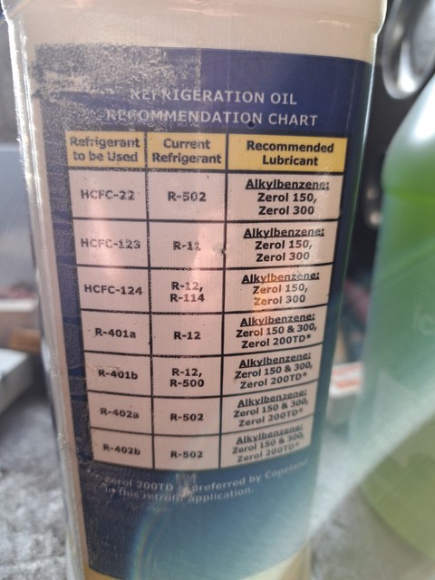 Zerol 200td Alkylbenzene Refriger Oil 1 GL for sale online | eBay