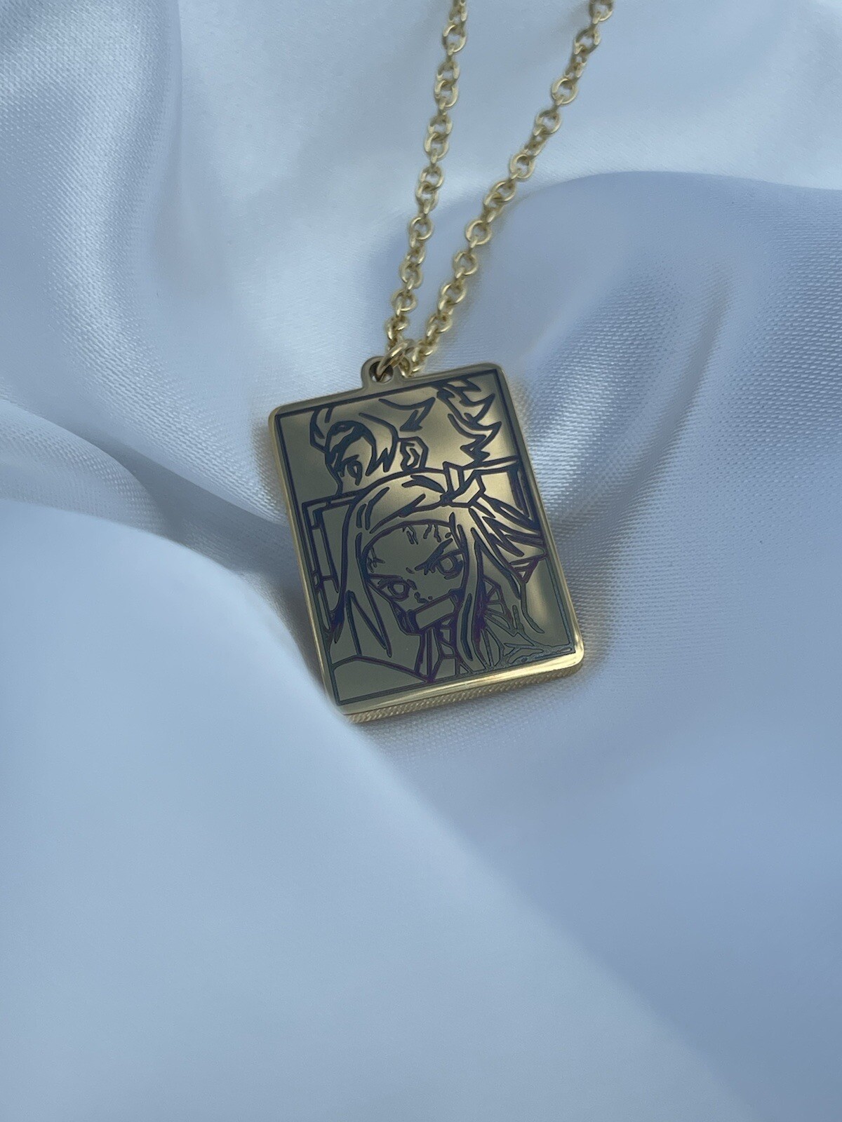 Demon Slayer Necklace Tanjiro Nezuko Zenitsu Muzan Inosuke Giyu ...